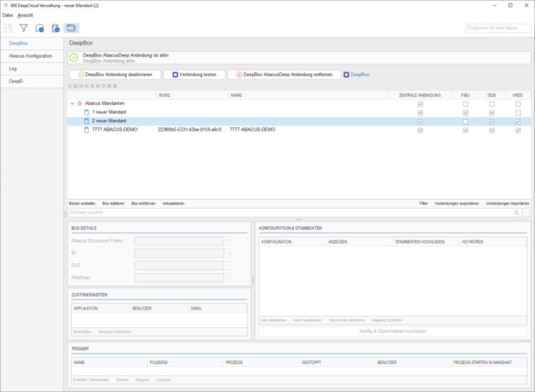 DeepBox Boxen erstellen für verschiedene Mandanten | DeepCloud Support